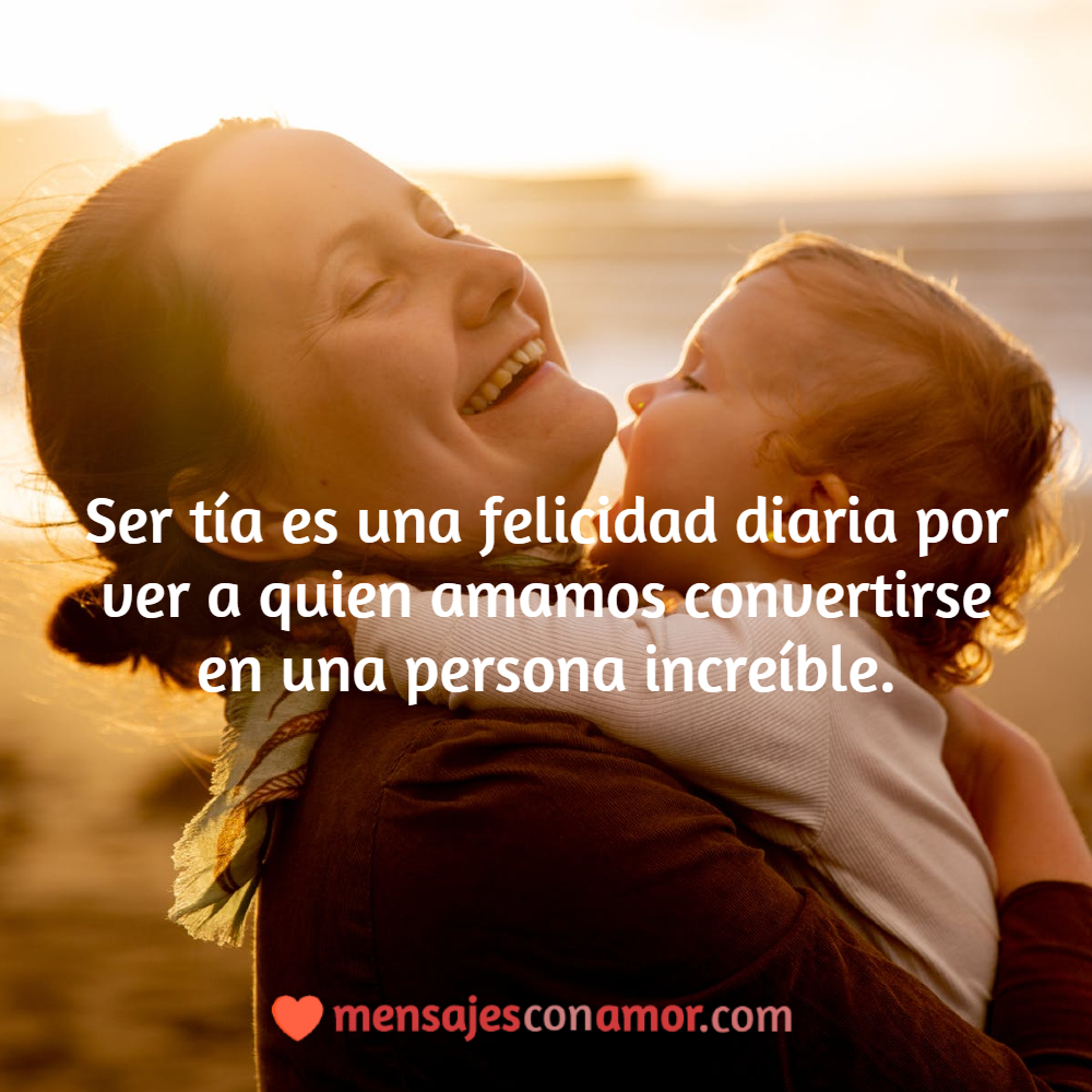 30 frases de una tía que demuestran todo el amor por sus sobrinos