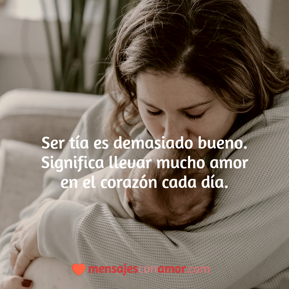 30 frases de una tía que demuestran todo el amor por sus sobrinos